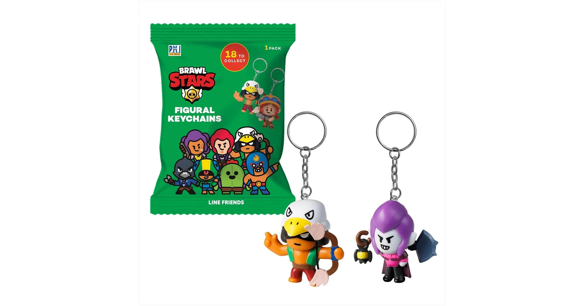 Brawl Stars meglepetés kulcstartó figura - HelloMami Baba-Mama